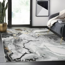 Abani Regal Collection Area Rug Mid Century Modern Bedroom Living Room ...