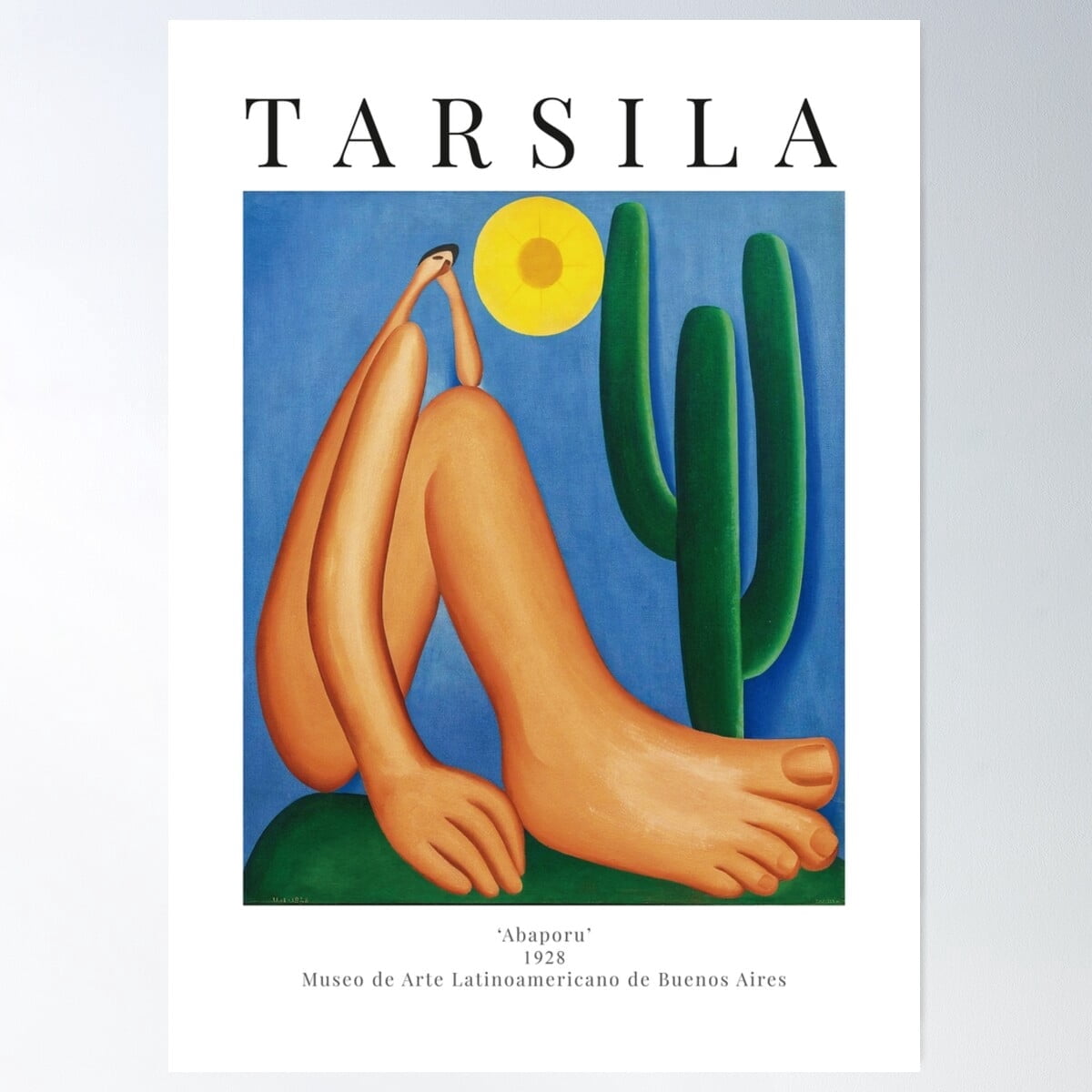 Abaporu Tarsila Do Amaral Exhibition Art Wall Poster, Poster Home Decor ...