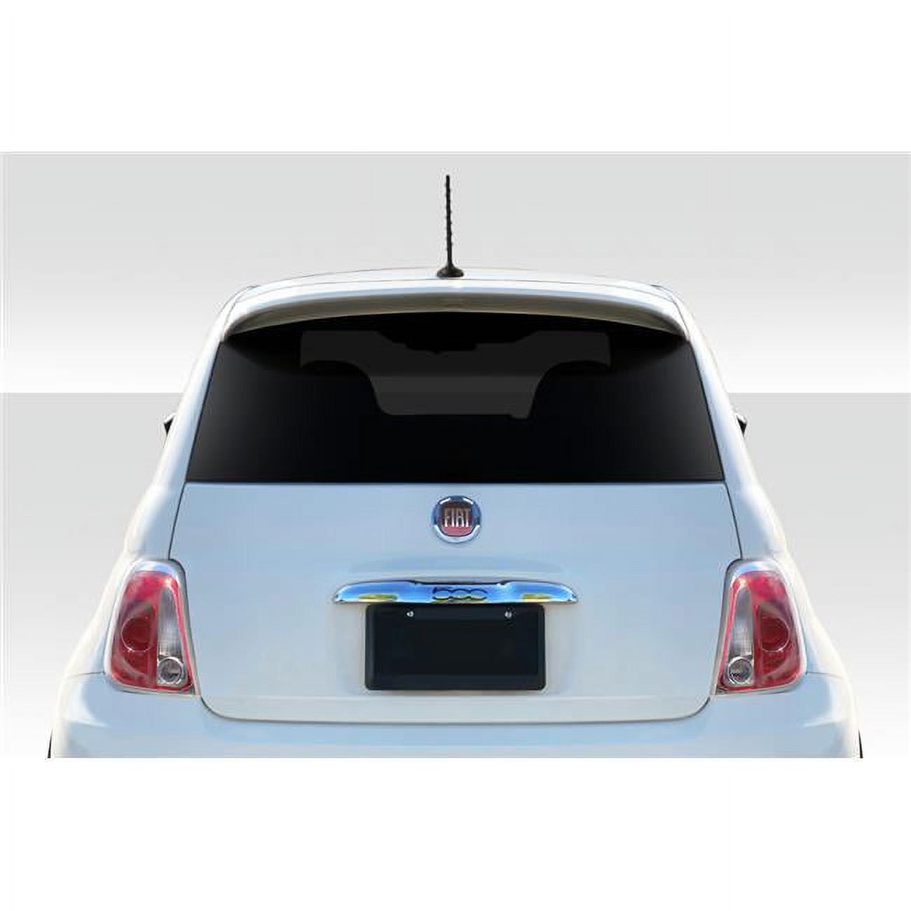 Abarth Look Roof Wing Spoiler for 2012-2017 Fiat 500 - Walmart.com