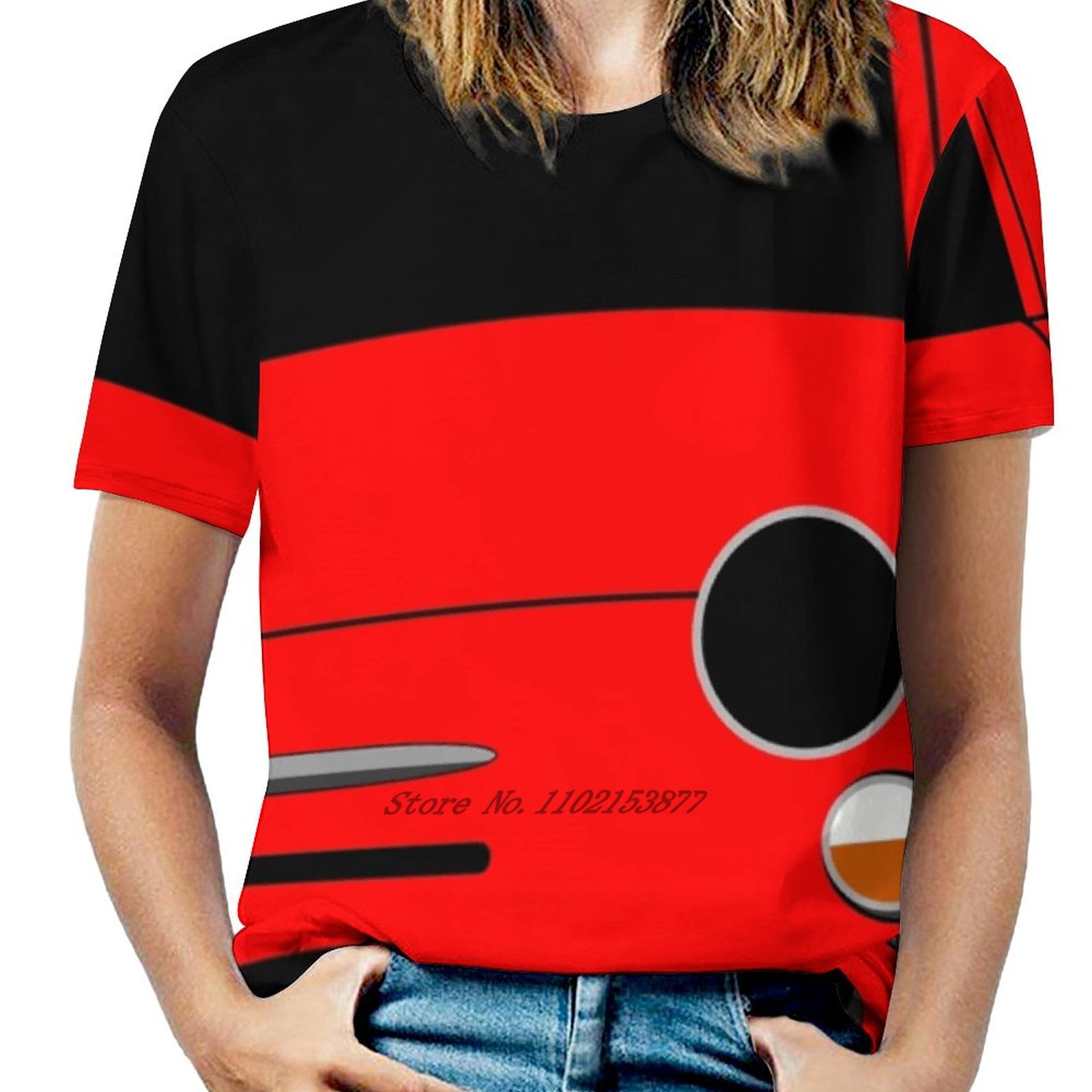 Abarth Women Print T-Shirt Summer Casual Tops Streetwear T Shirt Boho Ladies Top Abarth 500 Fiat ...