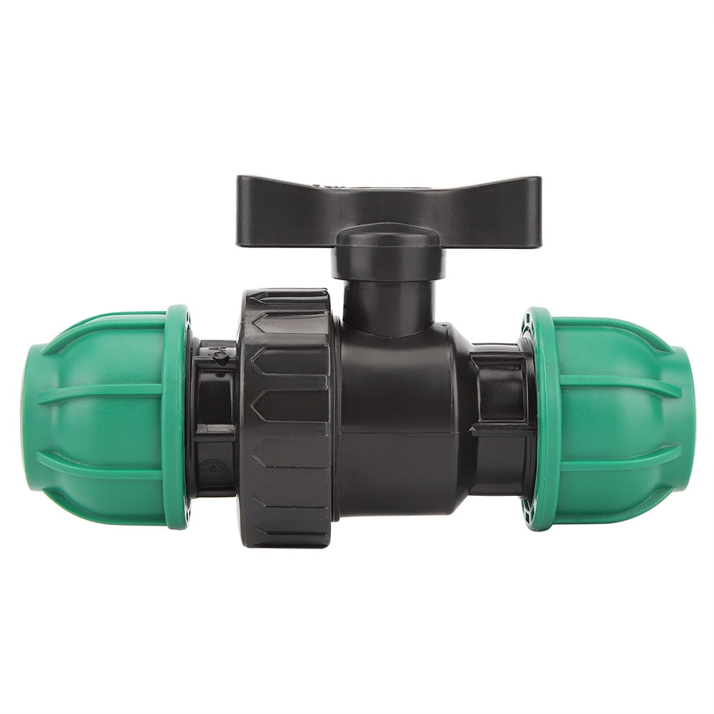 Abastado 2Pcs Drip Irrigation System Connection Valve Tubing Coupling ...