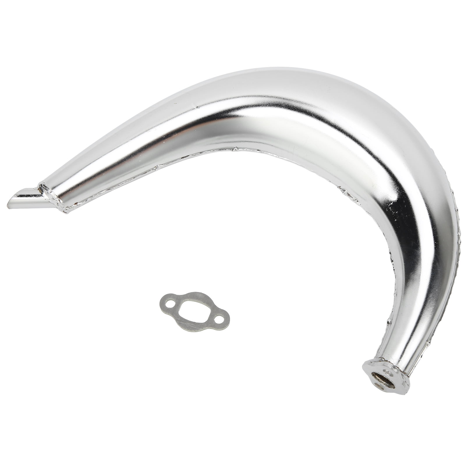 Abastado Aluminum Alloy Exhaust Pipe Muffler Silencer Half Moon Banana ...