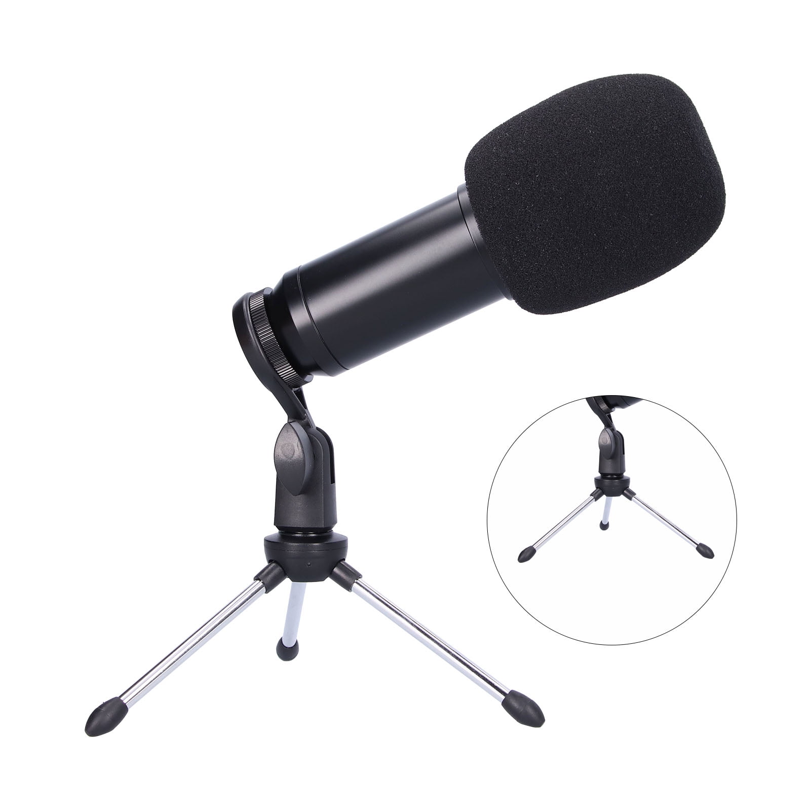 Abastado Cardioid Condenser USB Microphone Noise Reduction Wired ...
