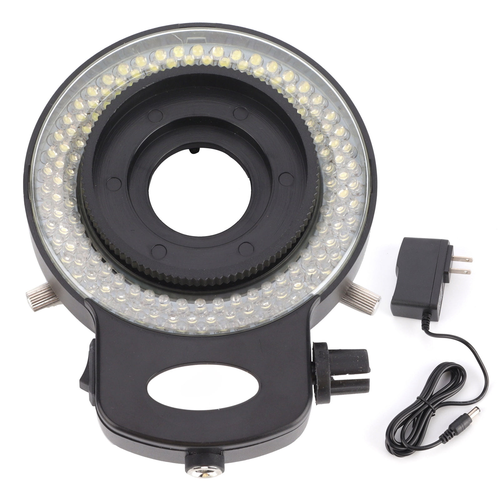 Abastado Microscope LED Light Industrial Adjustable 144LED Ring Lamp ...