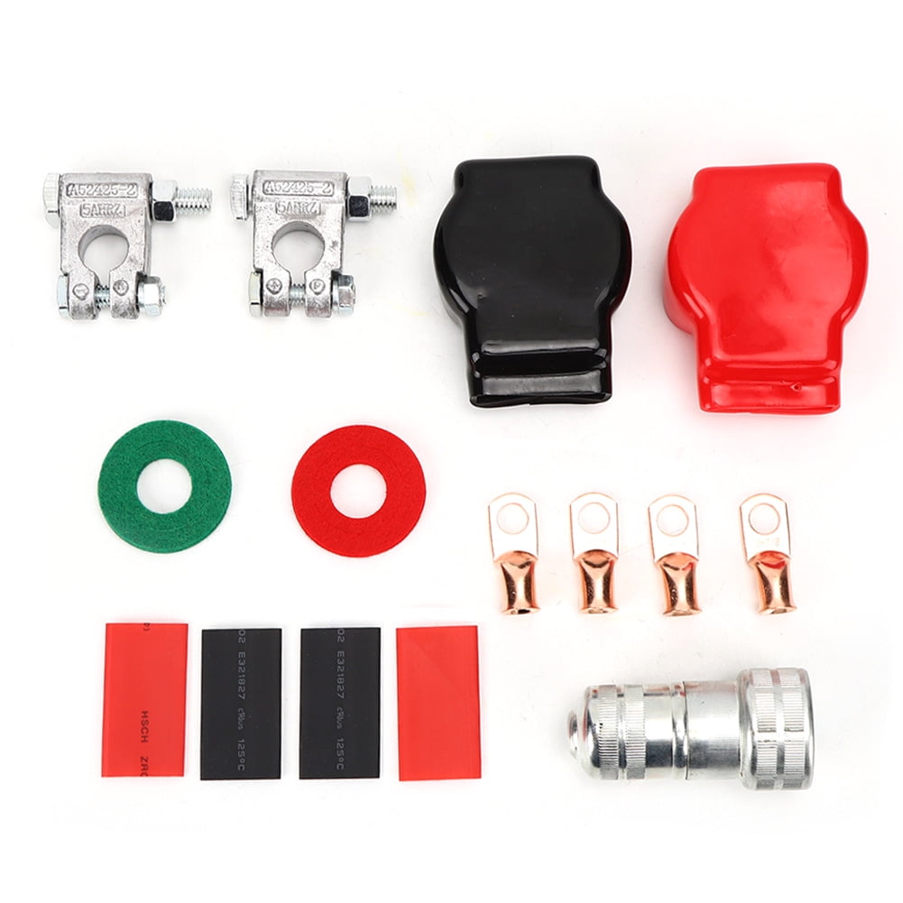 Abastado Positive Negative Battery Terminal Top Post Kit AT35‑10 Wiring ...