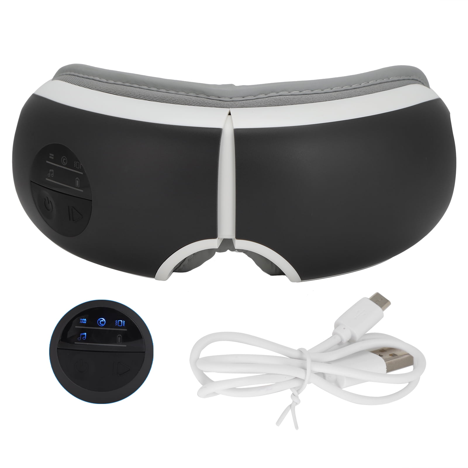 Abastado Smart Gas Bag Eye Massager Foldable Heat Compress Electric ...