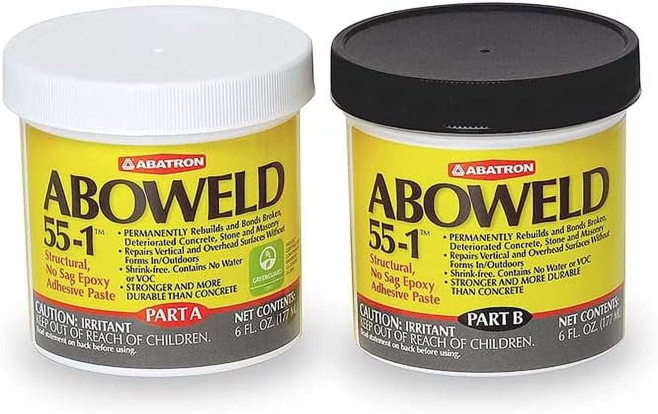 Abatron Aboweld 55-1 2- Part Structural Epoxy Paste - Concrete Crack ...
