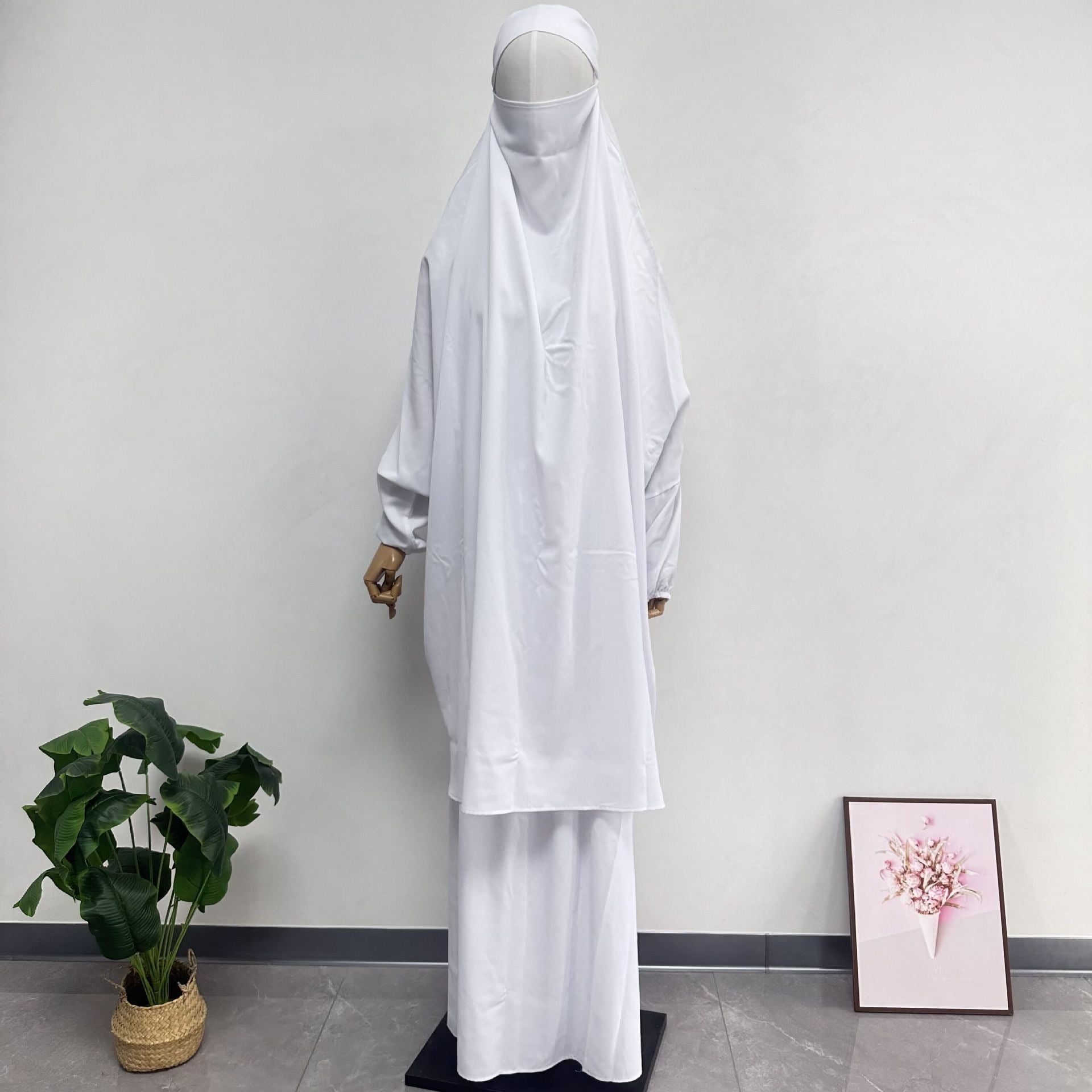 Abaya Muslim Women's Middle East Robe Large Size Women's Middle East ...
