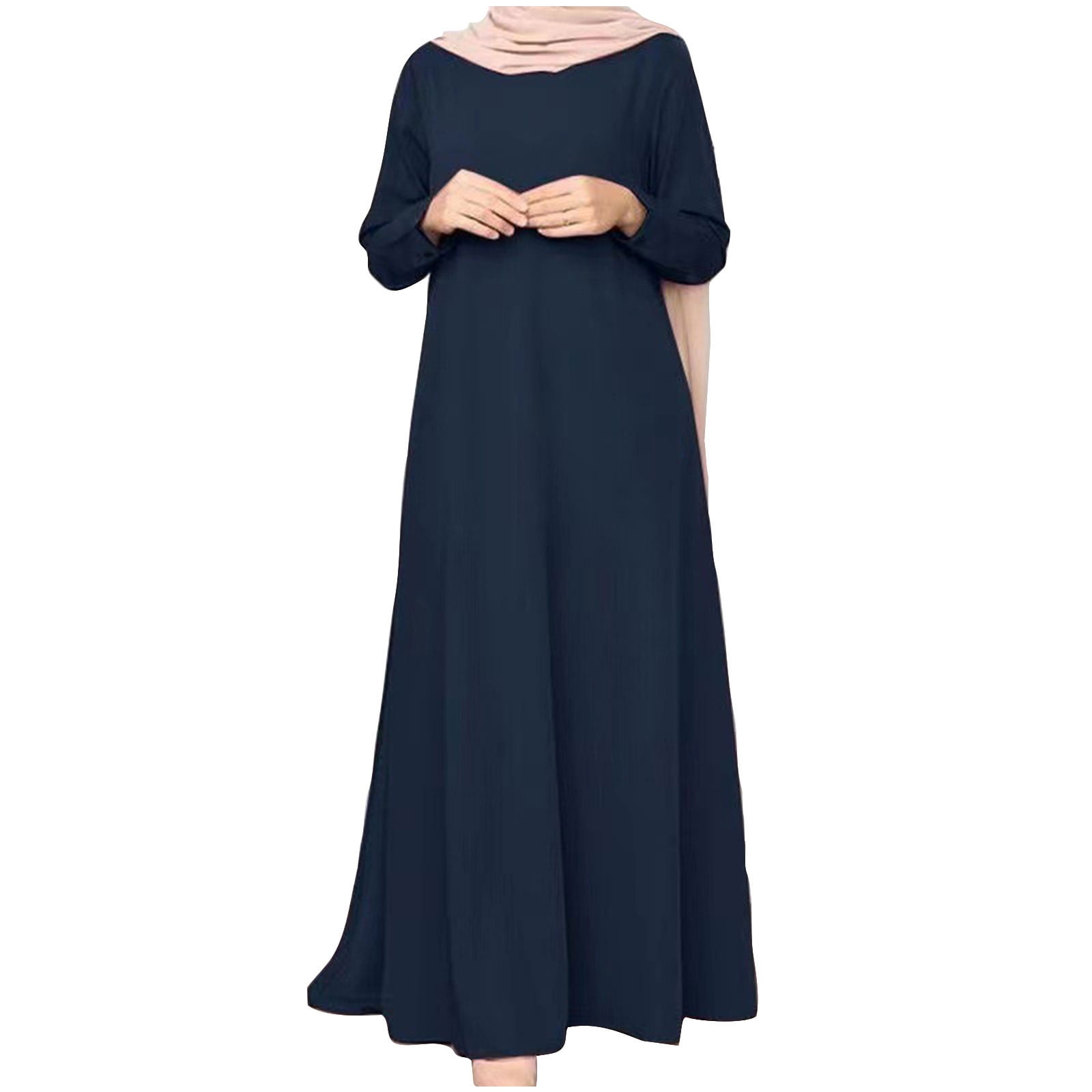 Abaya for Women Muslim Prayer Eid Ramadan Modest Dress Middle East ...