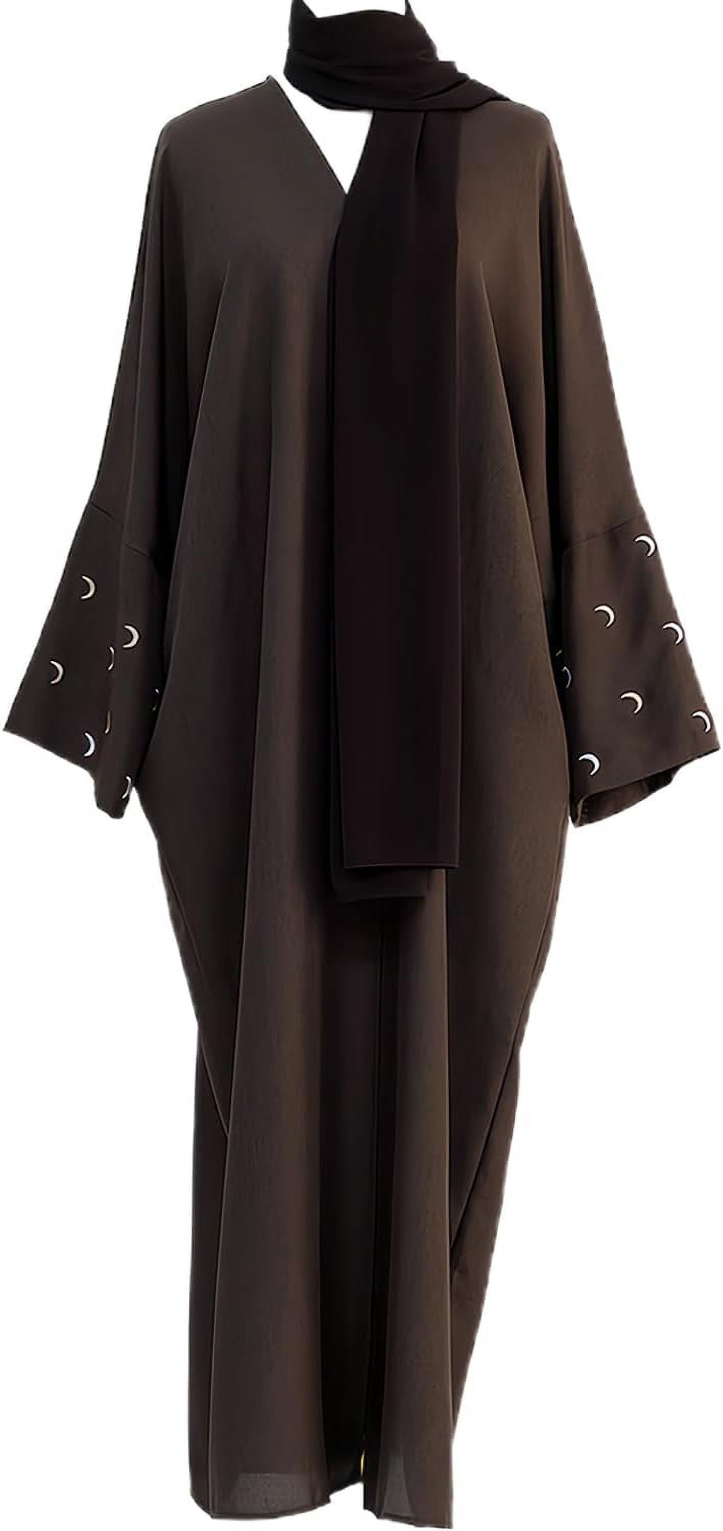 Abayas for Women Muslim with Hijab, Islamic Eid Prayer Dresses for ...