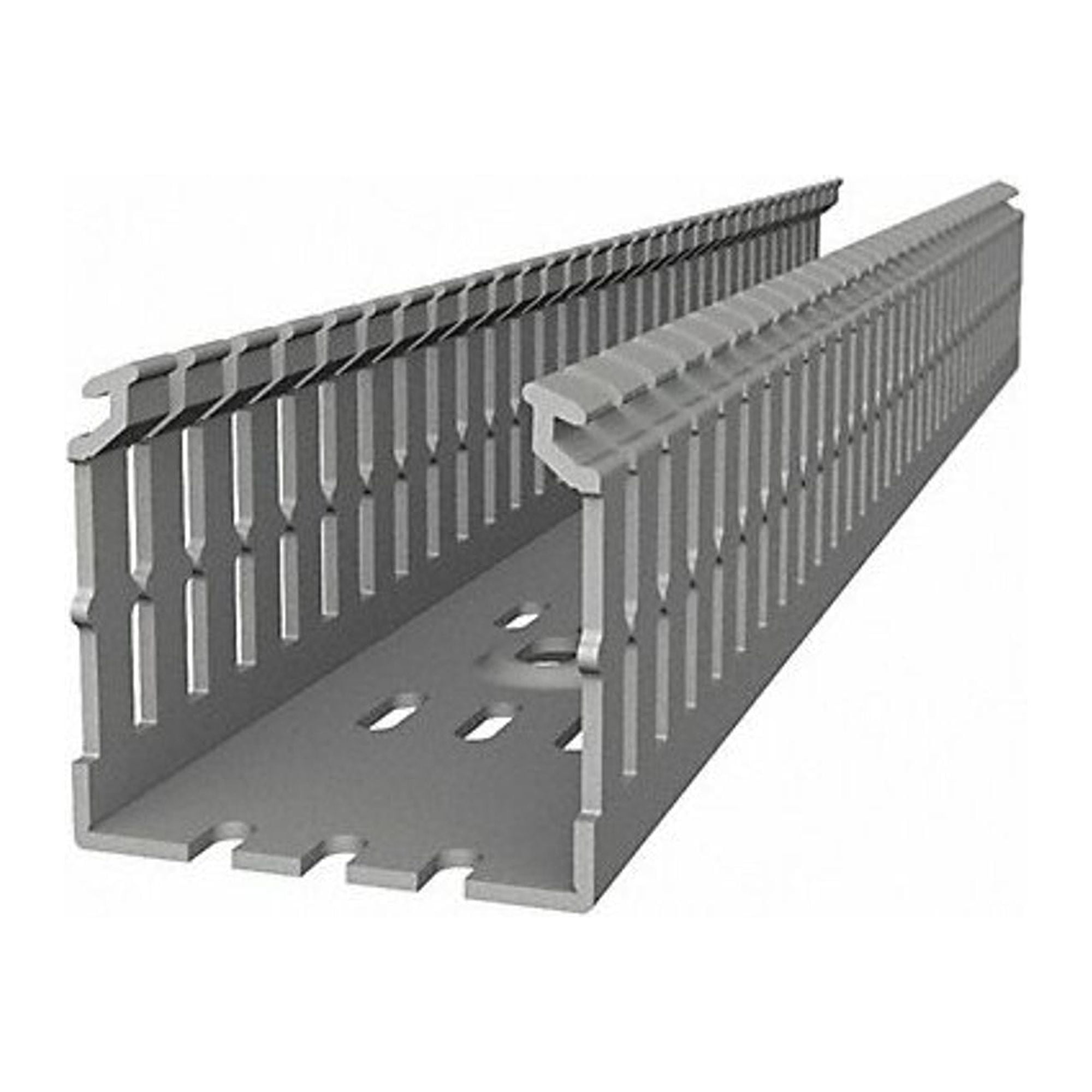 Abb Wiring Duct,Wide Slot Wall,Gray,6 ft. L TYD1X2WPG6 - Walmart.com