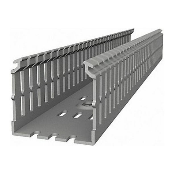 Abb Wiring Duct,Wide Slot Wall,Gray,6 ft. L TYD1X3WPG6 - Walmart ...