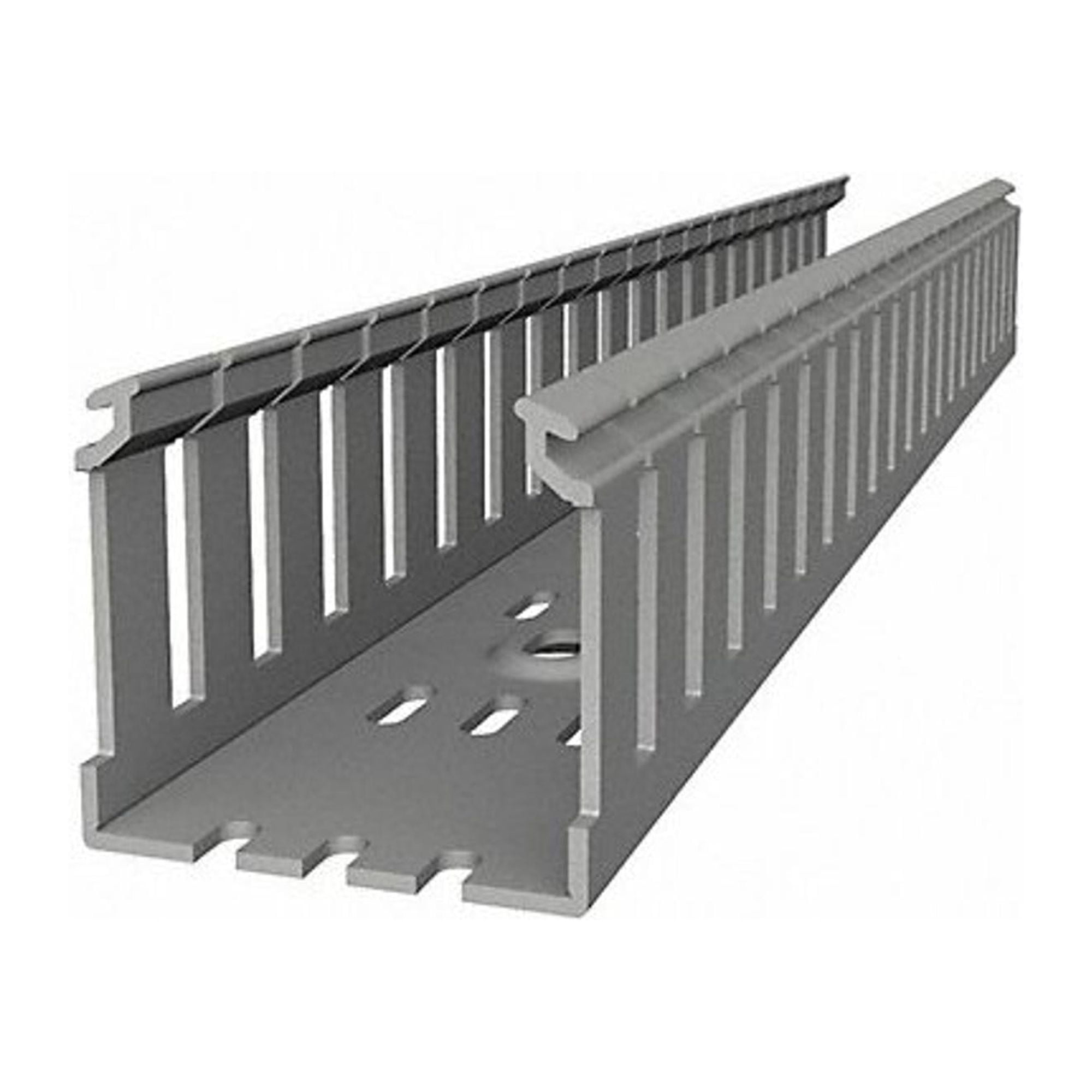 Abb Wiring Duct,Wide Slot Wall,Gray,6 ft. L TYD2X2WPG6 - Walmart.com