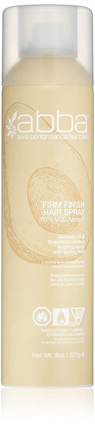 Abba Firm Finish Hair Spray (Aerosol) 8oz - Walmart.com