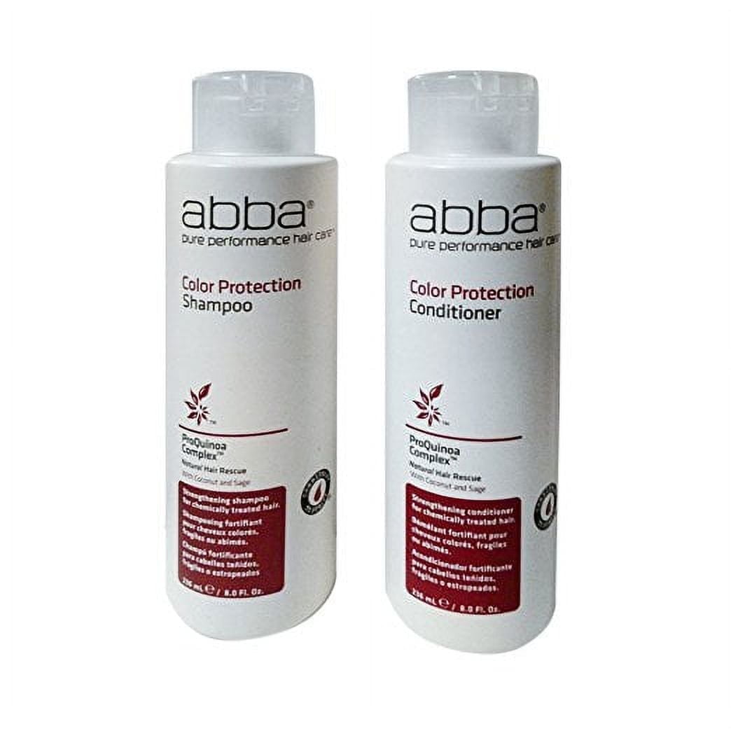 Abba Pure Color Protect Shampoo + Conditioner 8 oz - Walmart.com
