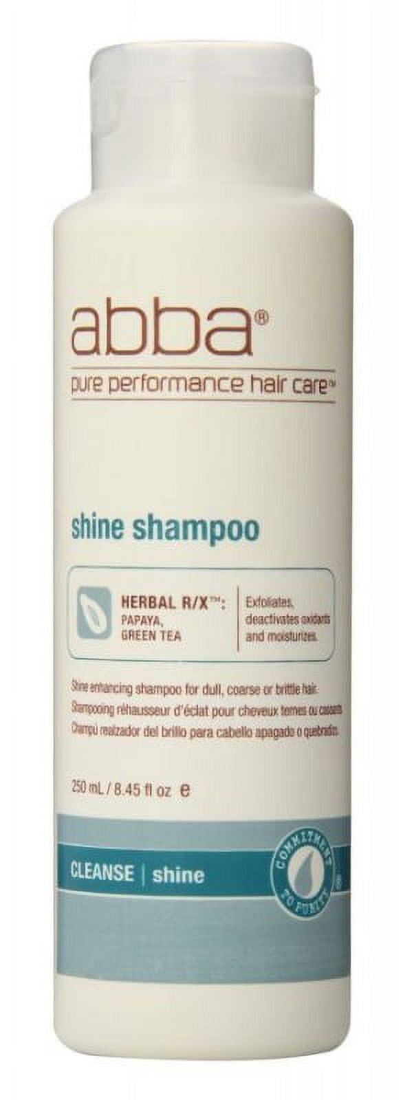Abba Pure Shine Shampoo - 8.45 oz - Walmart.com