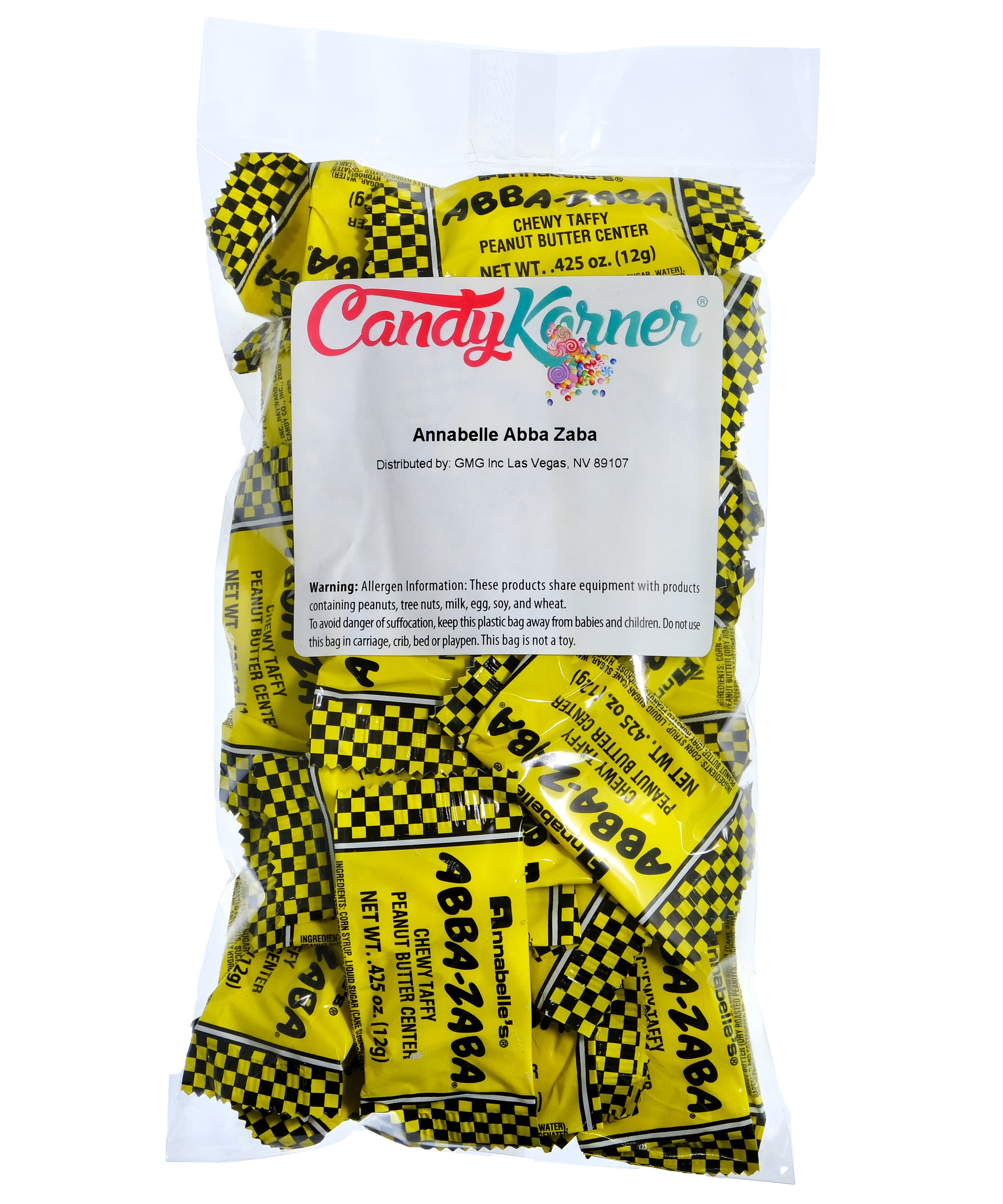 Abba-Zaba Mini Bars - Annabelle's Abba Zaba Minis - Half Pound (8 ...