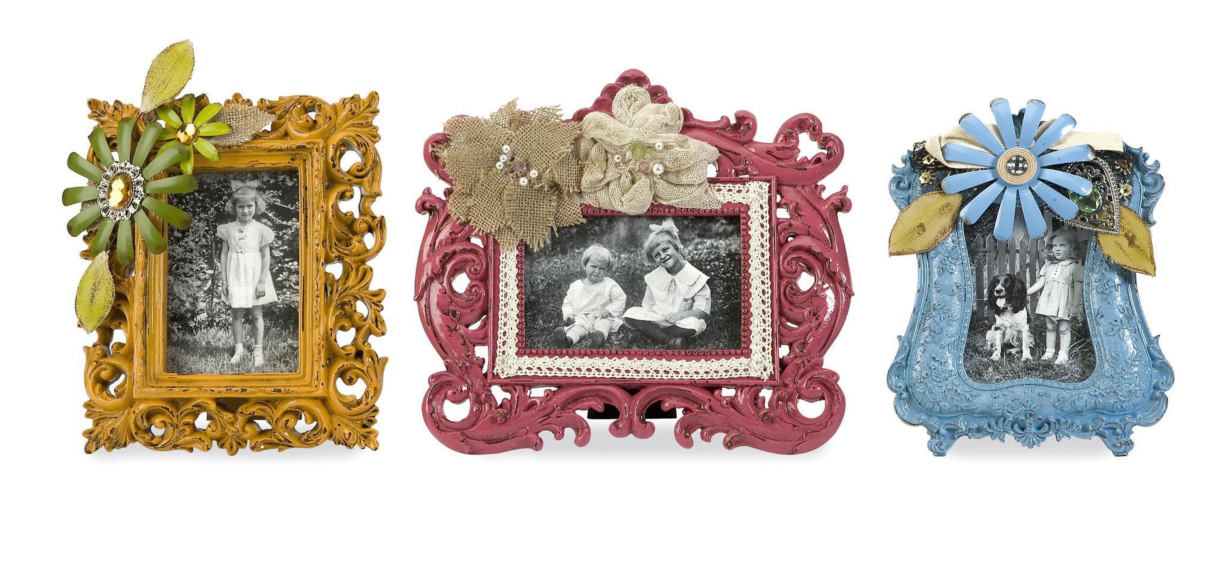 Abbbott Embellished Photo Frames - Set of 3 - Walmart.com