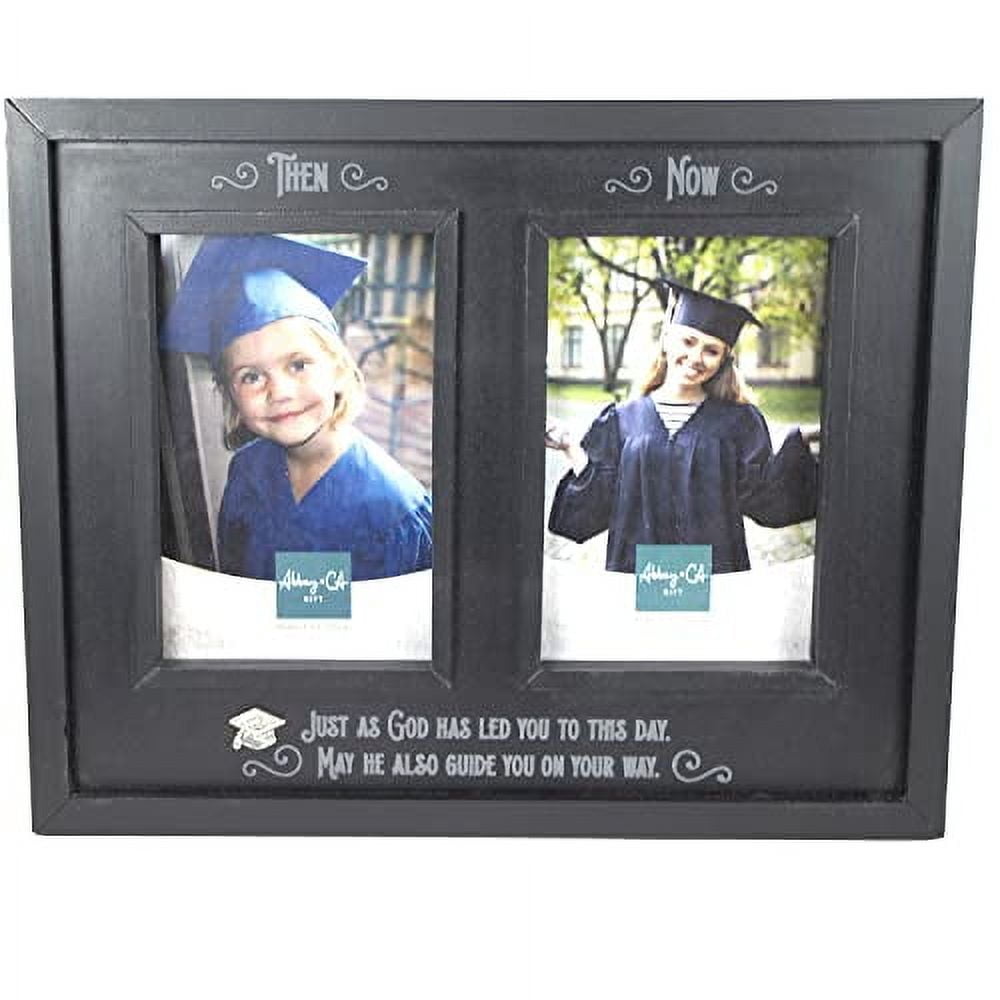 Abbey & CA Gift Graduation Then & Now Frame W/Grad Cap - Walmart.com