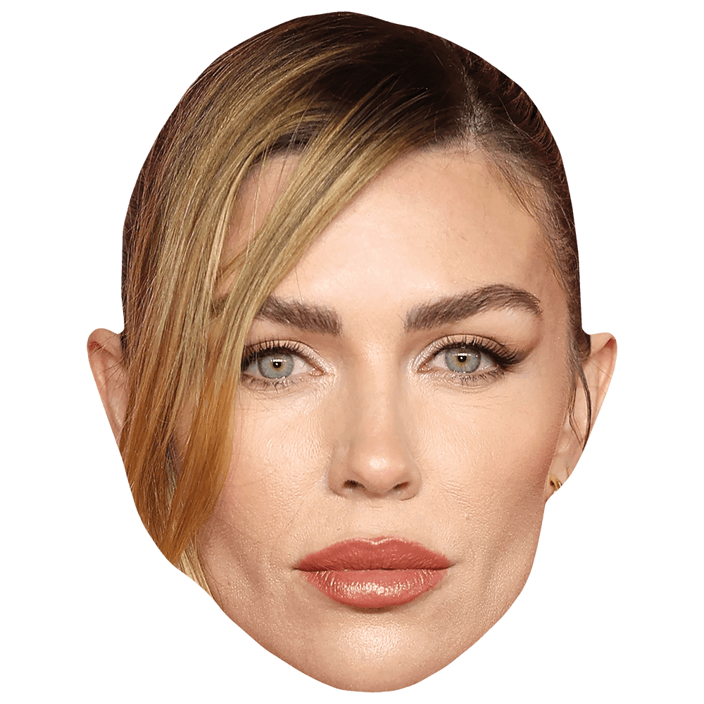 Abbey Clancy (Lipstick) Celebrity Mask, Flat Card Face, Fancy Dress ...