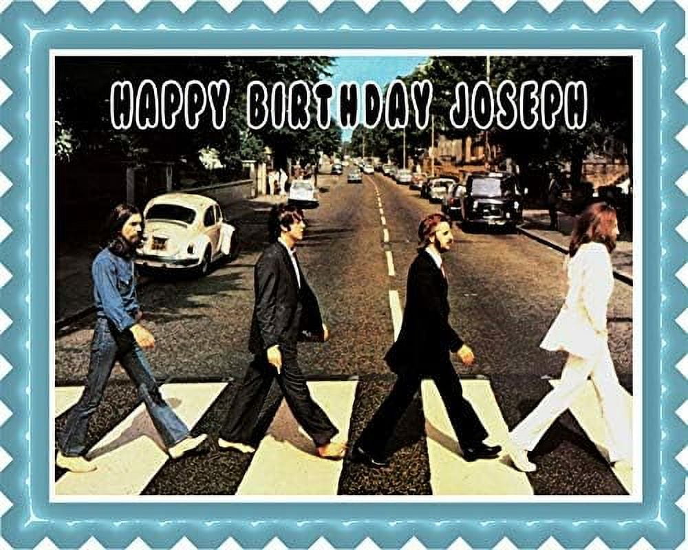Abbey Road - Topper - 10" x 16" (1/2 sheet) rectangular - Walmart.com
