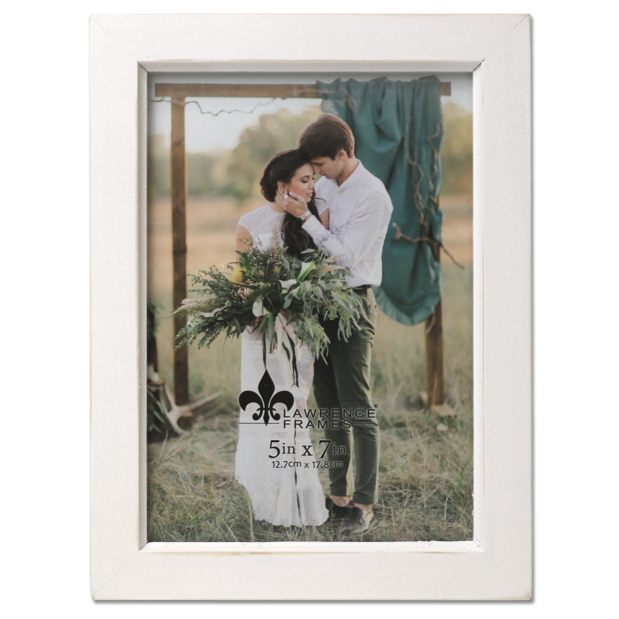 Abbey White 5x7 Picture Frame - Walmart.com