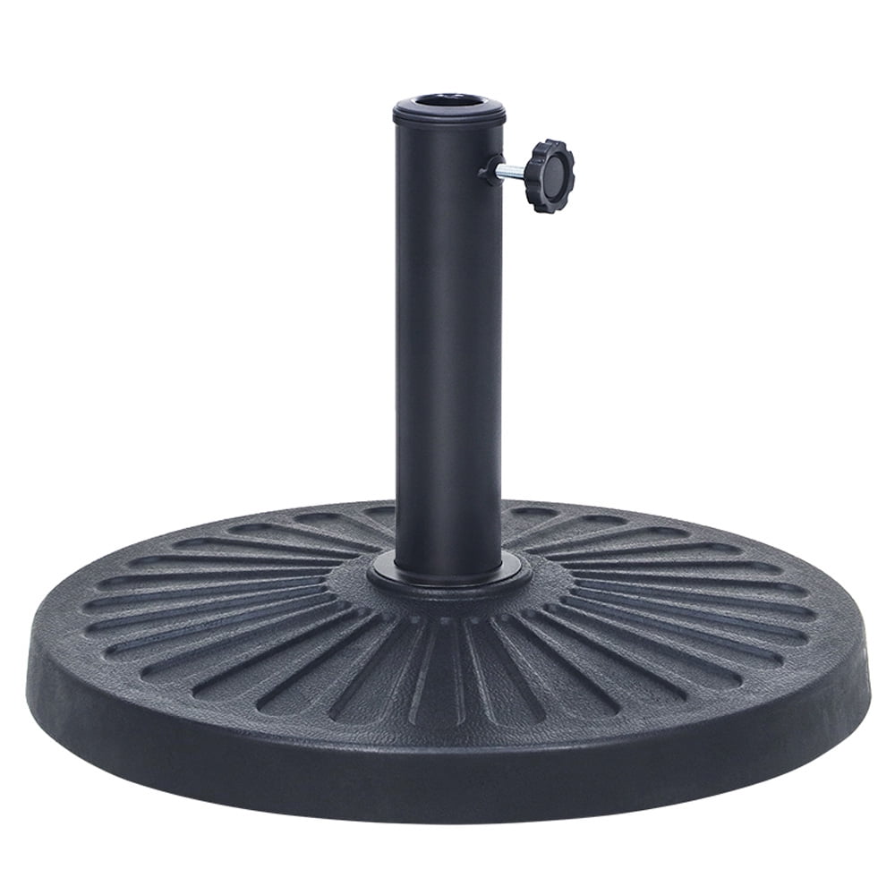 Abble 26.5 lbs Outdoor Patio Market Umbrella Base, Patio Umbrella Stand ...