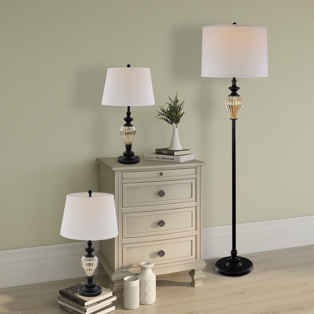 Abble 3 Piece Lamp Set - Walmart.com