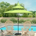 Abble 9 Feet Pagoda Patio Umbrella - Green - Walmart.com