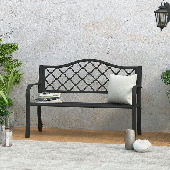 Outdoor Metal Benches in Outdoor Benches - Walmart.com