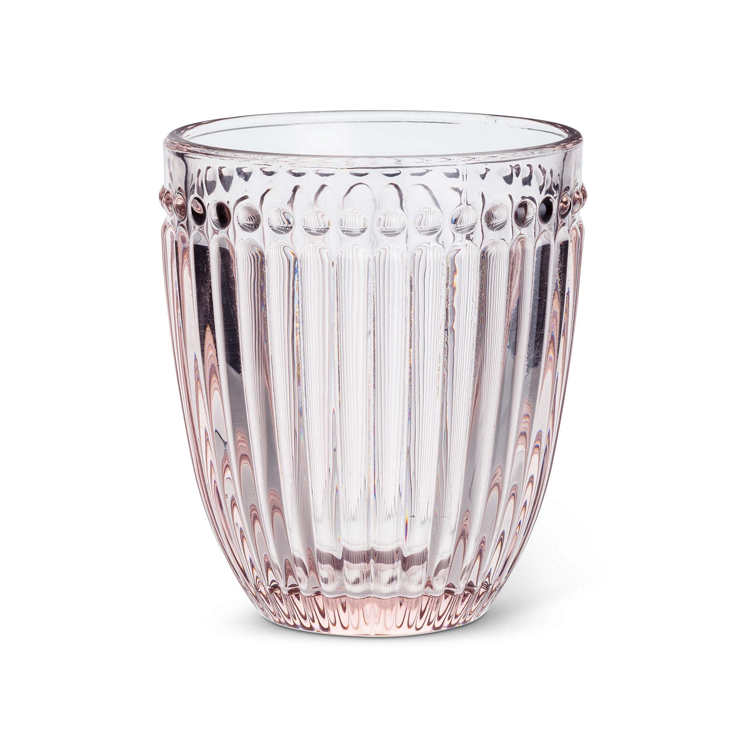 Abbott Collection 27-Briar-of Dot&Panel Tumbler-Pnk-4" H(10oz), 1 EA ...