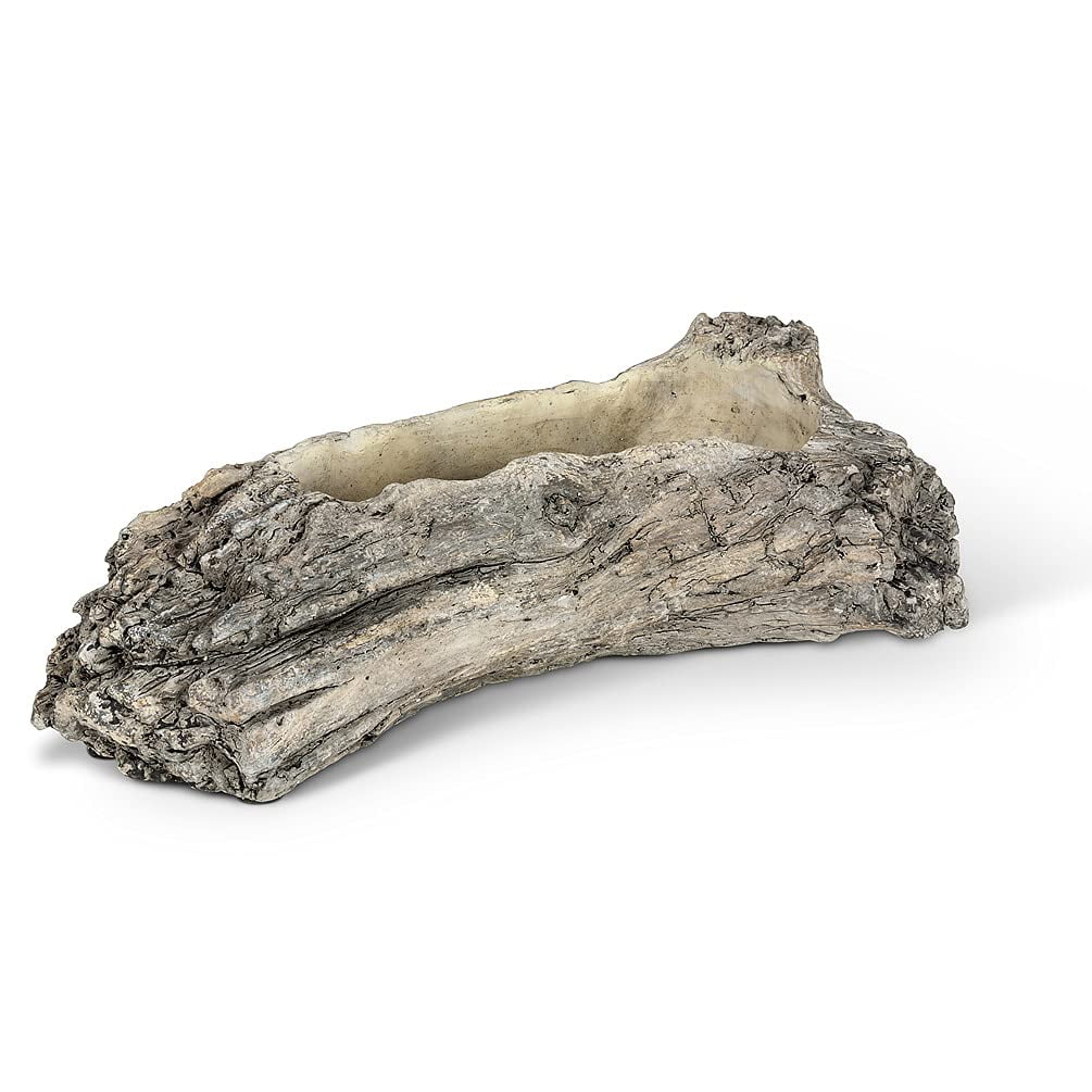 Abbott Collection 27-JURASSIC/127 Small Slim Log Planter - Walmart.com