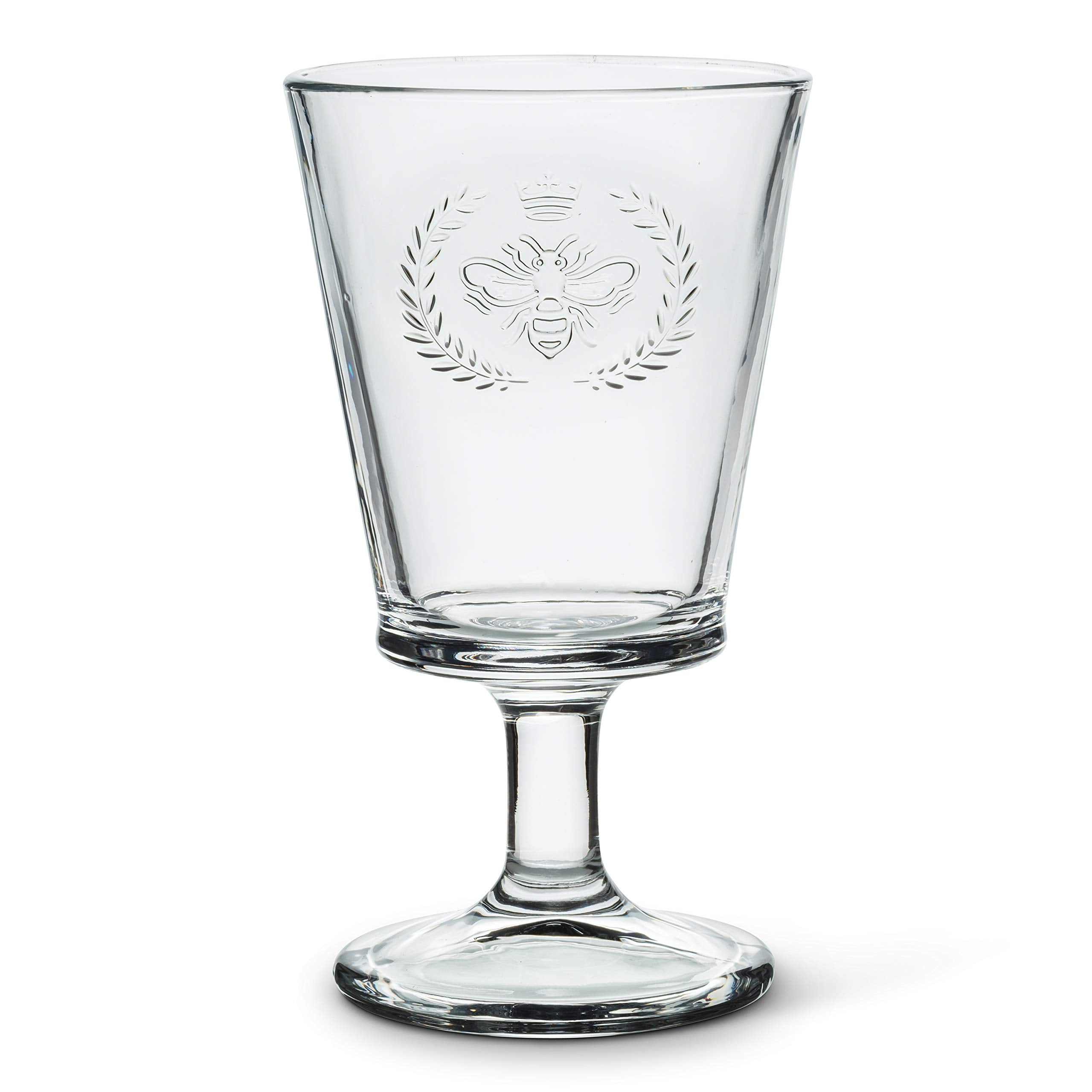 Abbott Collection 27-Royal-GOB Bee in Crest Highball Goblet, 6 inches H ...