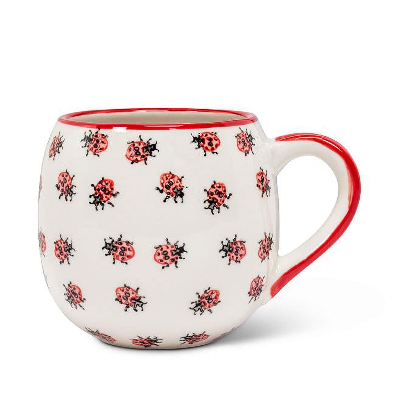 Abbott Collection AB-27-BALLON-BUG 5 in. Allover Ladybug Ball Mug ...
