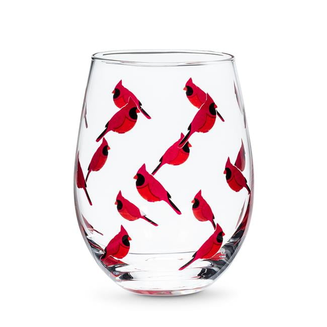 Abbott Collection AB-27-CARDINAL-SG 5 in. Cardinal Stemless Wine Glass ...
