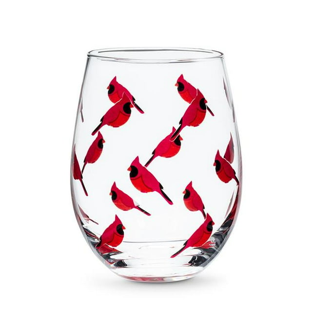 Abbott Collection AB-27-CARDINAL-SG 5 in. Cardinal Stemless Wine Glass ...