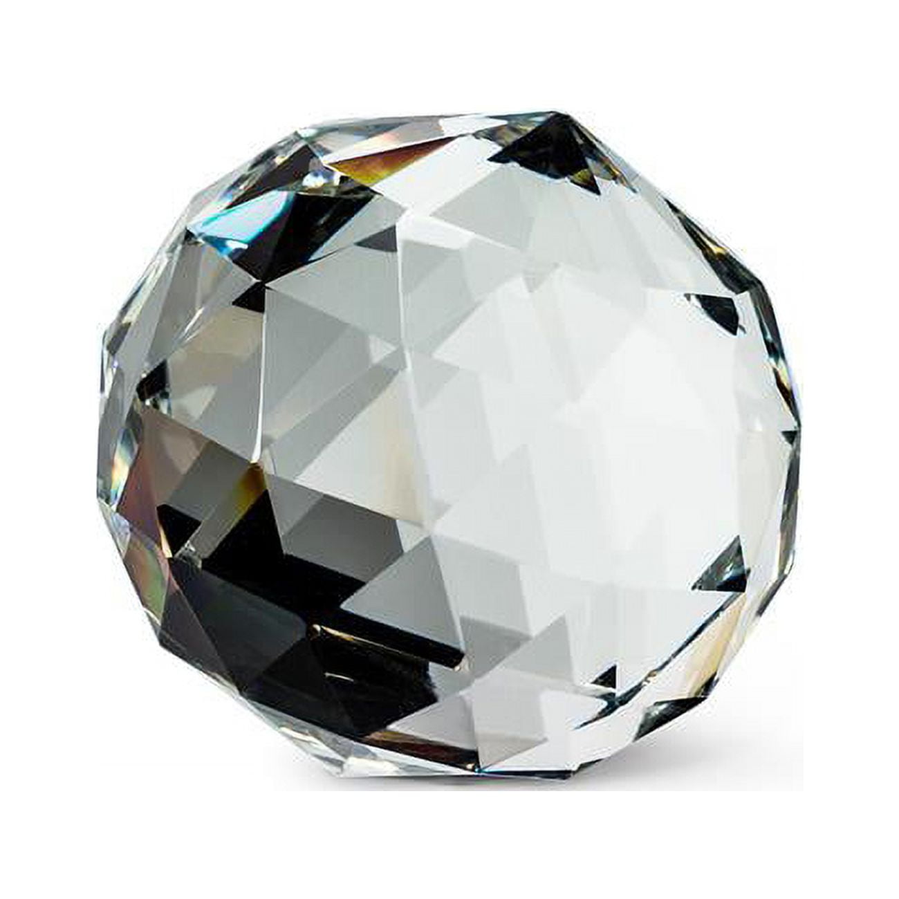 Abbott Collection AB-27-GEM-LG 1.5 in. Crystal Cut Ball, Clear - Large ...