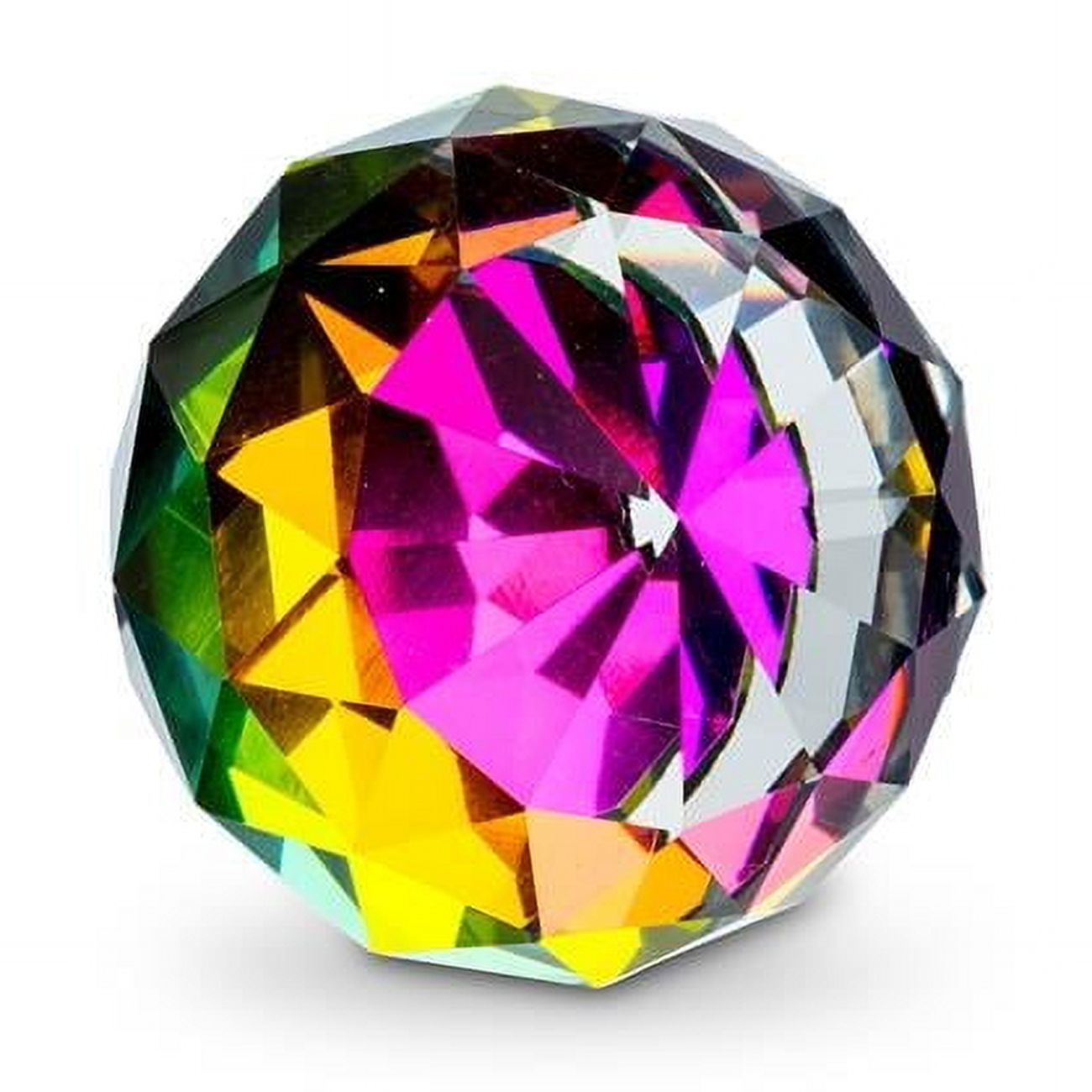 Abbott Collection AB-27-GEM-MD-PRIZM 1.25 in. Crystal Prism Decoration ...