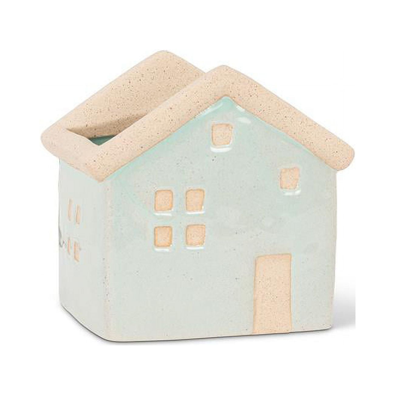 Abbott Collection AB-27-HOMESTEAD-SM 3.75 in. Ceramic House Planter ...