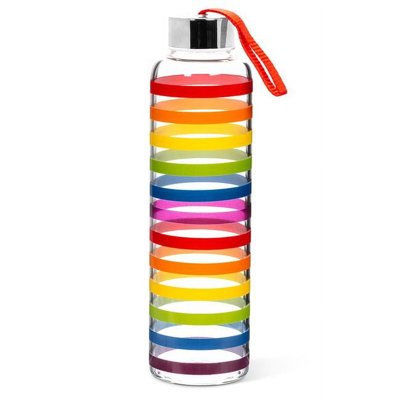 Abbott Collection AB-27-RAINBOW-BTL 9 in. Colour Stripe Bottle with ...