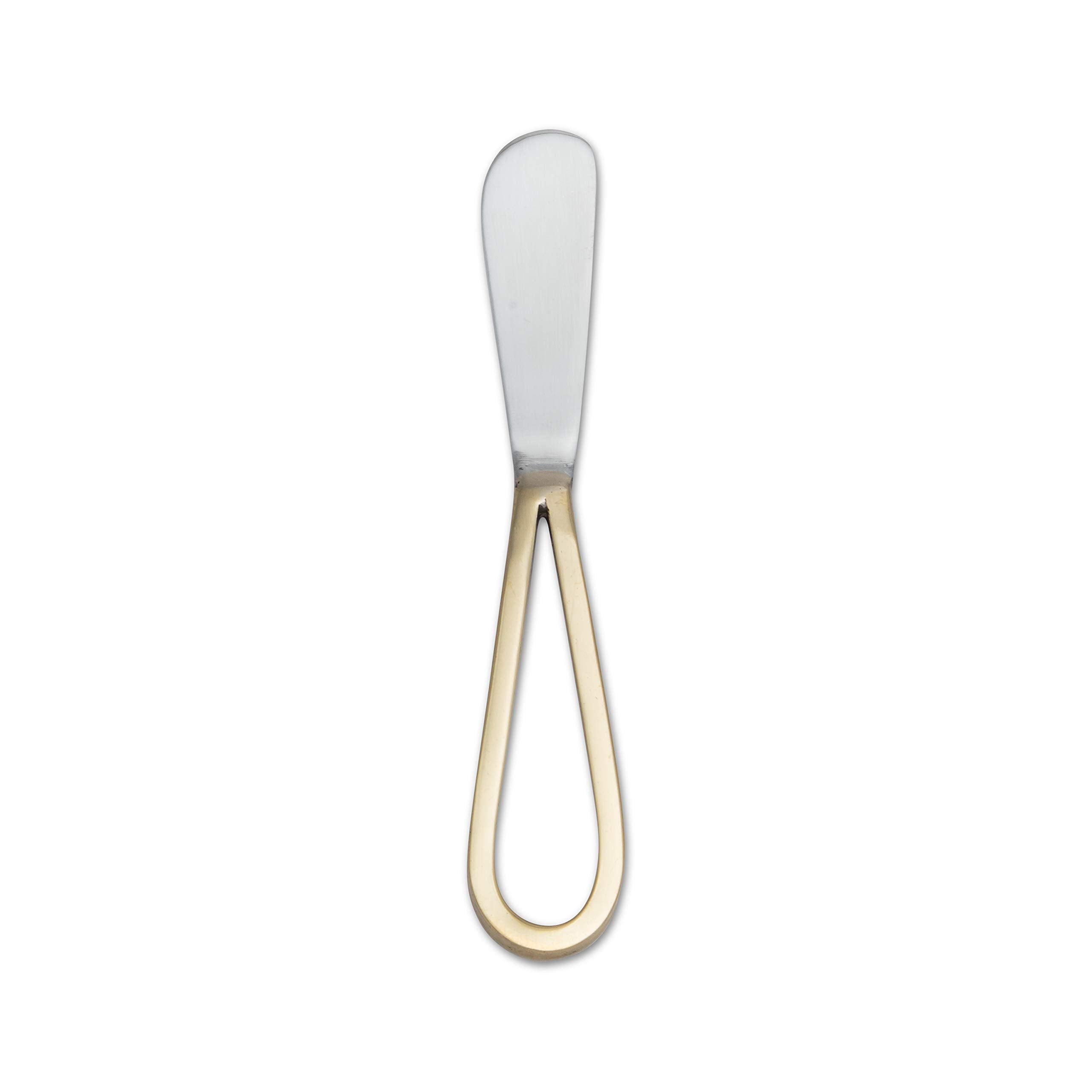 Abbott Collection 36 Butter Loop Handle Small Spreader, Gold - Walmart.com