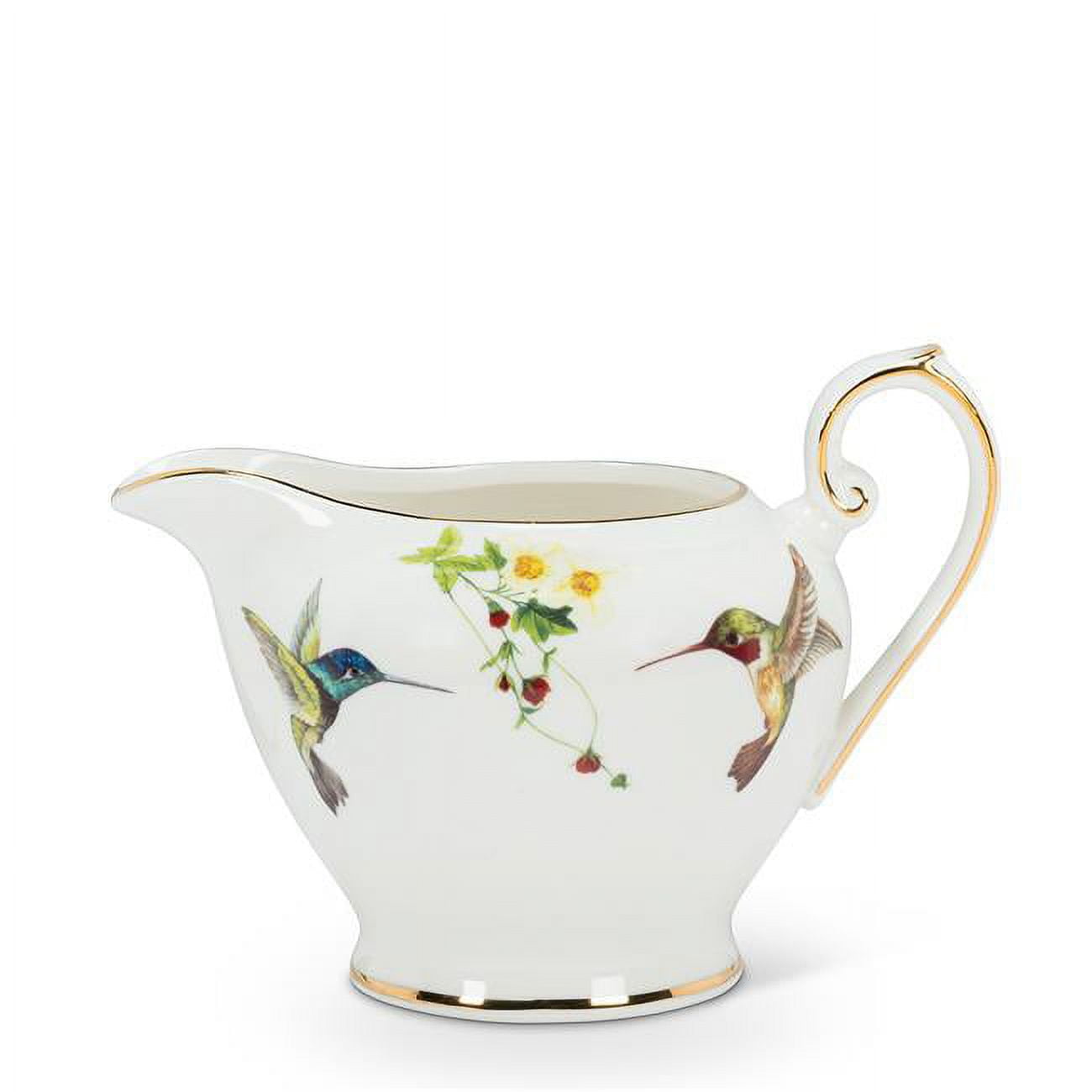 Abbott Collections 5.5 in. Hummingbird Creamer, White - Walmart.com