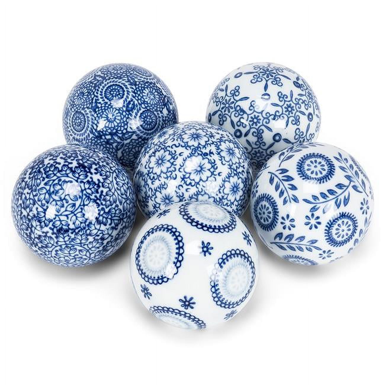 Abbott Collections AB-27-INDIGO-216 3 in. Assorted Styles Ball ...