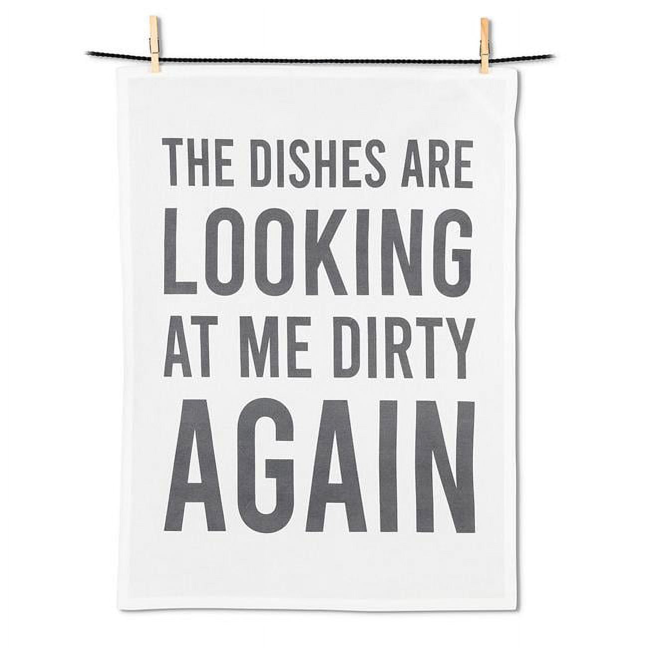 Abbott Collections AB-56-KT-AB-65 20 x 28 in. Cheeky Text Tea Towel ...