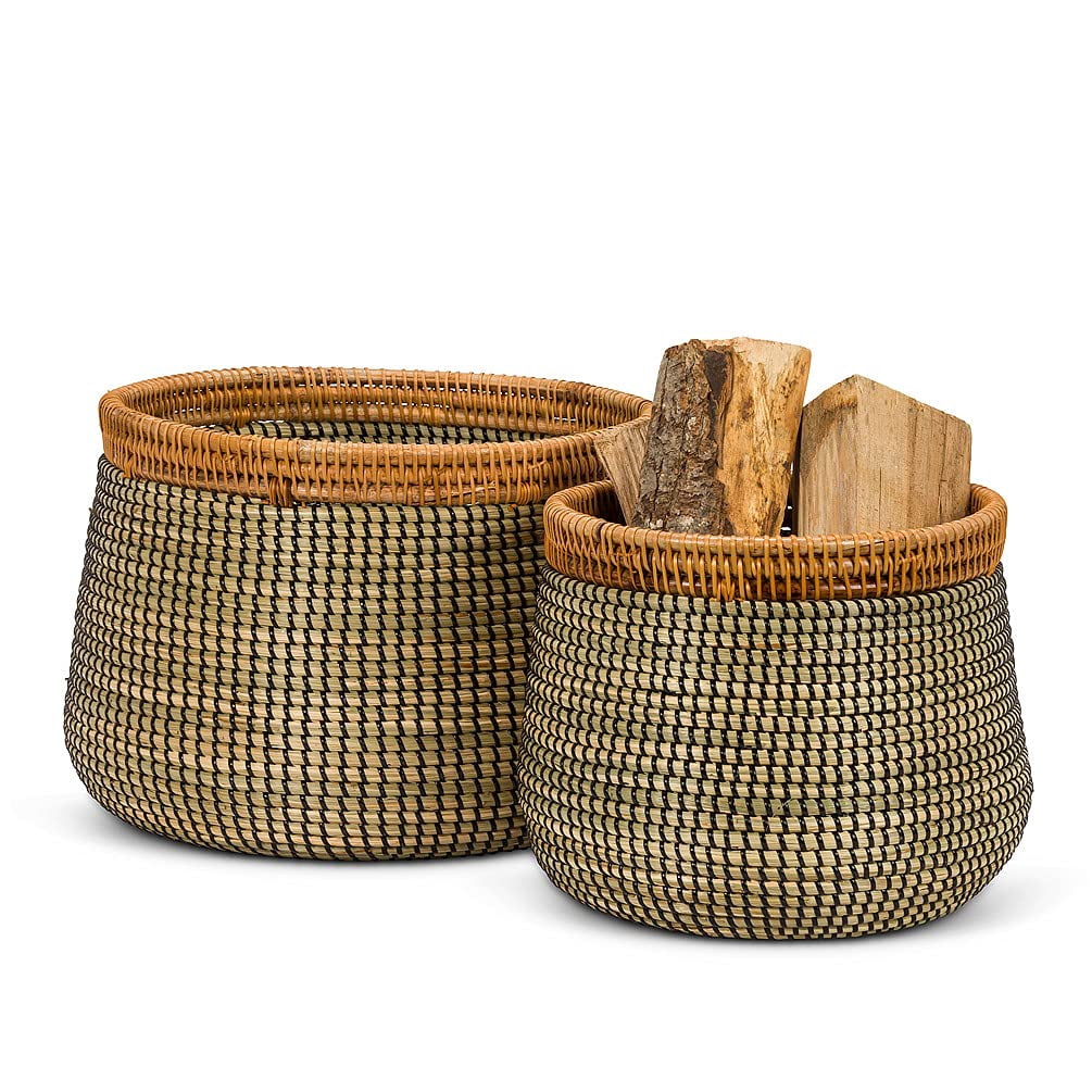 Abbott Collection Home Set of 3 Deep Baskets/Planters - Walmart.com