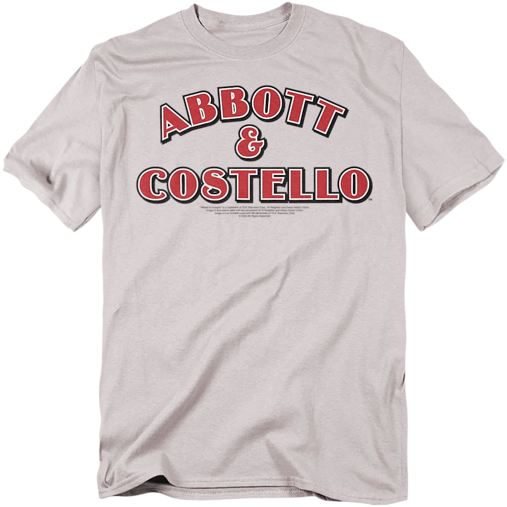 Abbott & Costello Logo Mens Short Sleeve Shirt - Walmart.com