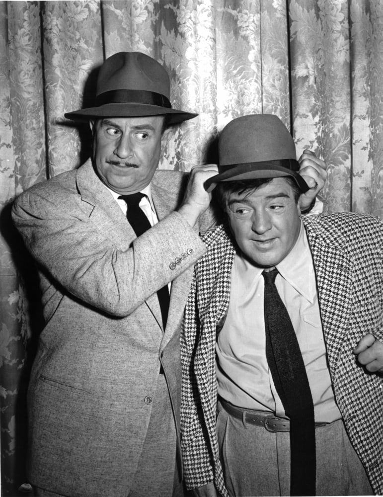 Abbott & Costello Posed wearing Hat Photo Print (24 x 30) - Walmart.com