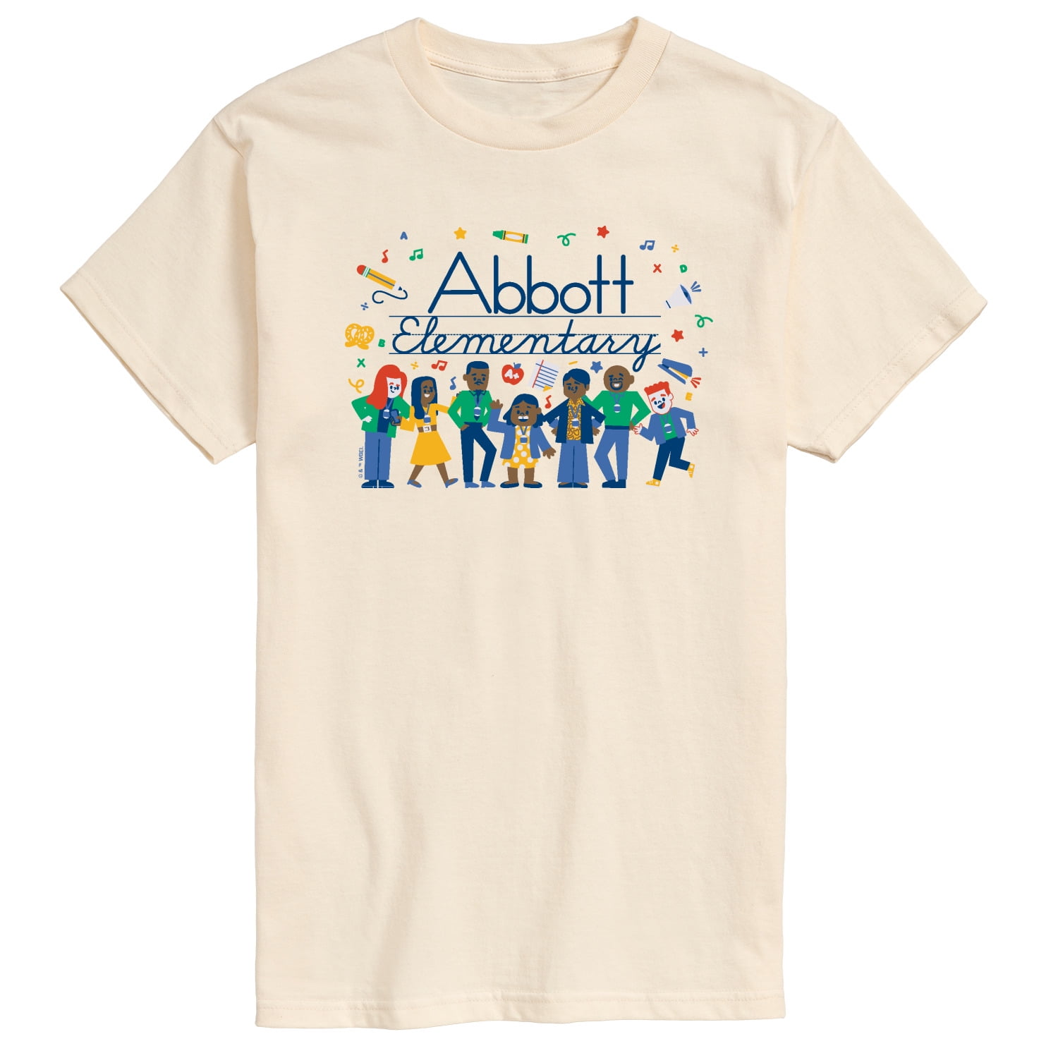 Abbott Elementary - Characters - Men's Short Sleeve Graphic T-Shirt ...