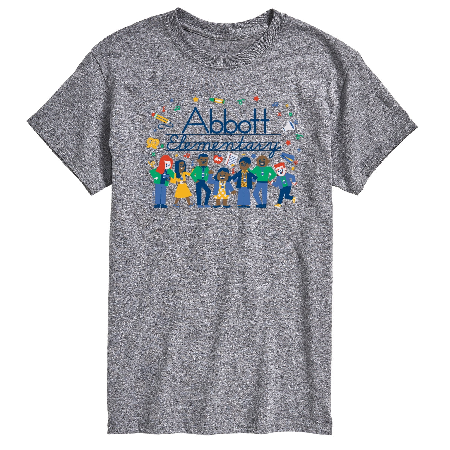 Abbott Elementary - Characters - Men's Short Sleeve Graphic T-Shirt ...