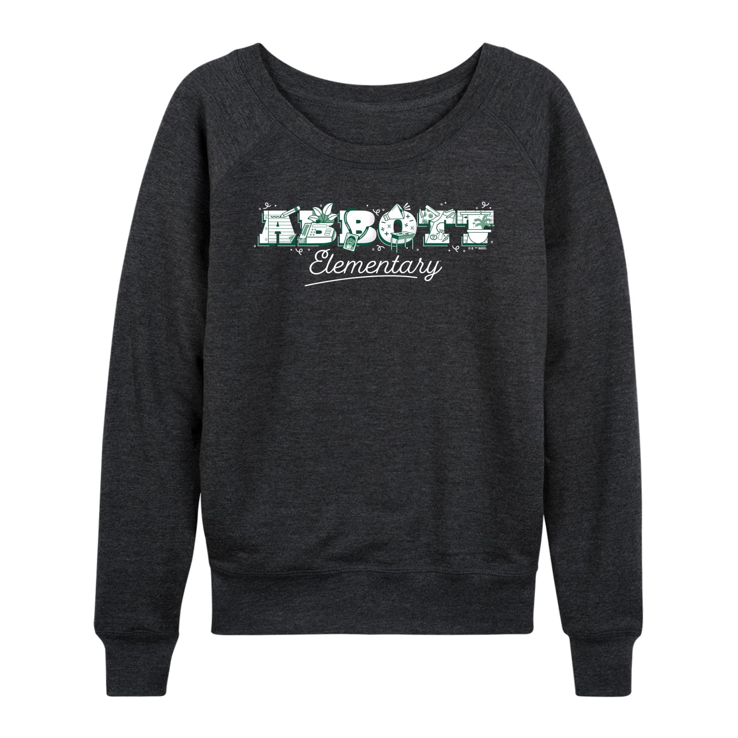 Abbott Elementary - Logo - Women's French Terry Long Sleeve Shirt ...